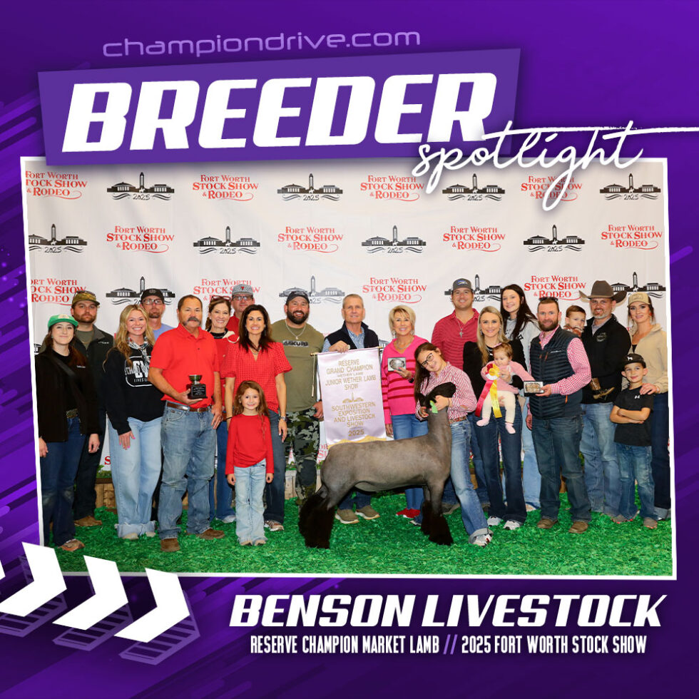 Benson Livestock - Championdrive.com